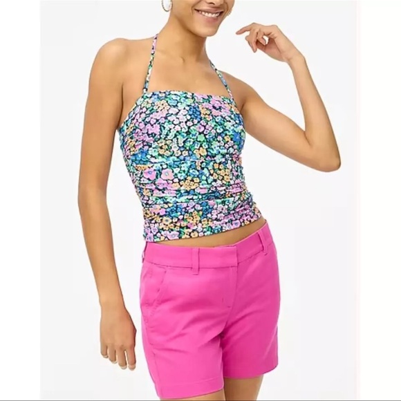 J. Crew Factory | Swim | J Crew Factory Printed Strapless Tankini Top ...